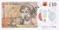 English currency: banknotes and coins