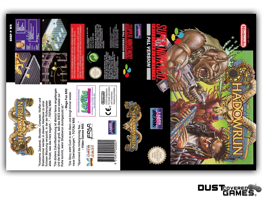 Shadowrun Snes Box