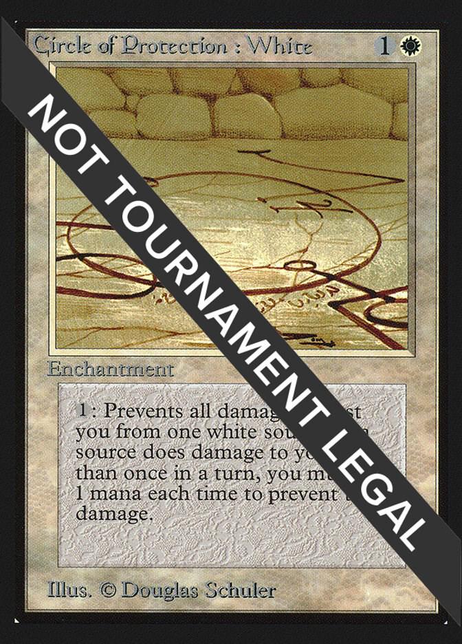 Circle of Protection: White Prices | Magic International Edition ...