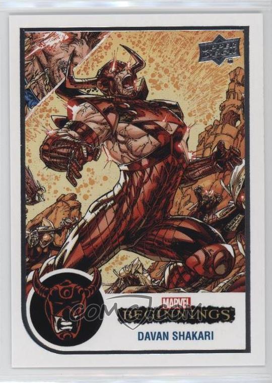 Davan Shakari #71 Prices | Marvel 2022 Beginnings: Vol 2: Series 1 ...