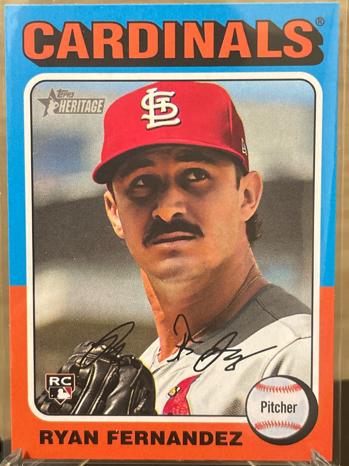 Ryan Fernandez #702 Prices [Rookie] | 2024 Topps Heritage | Baseball Cards