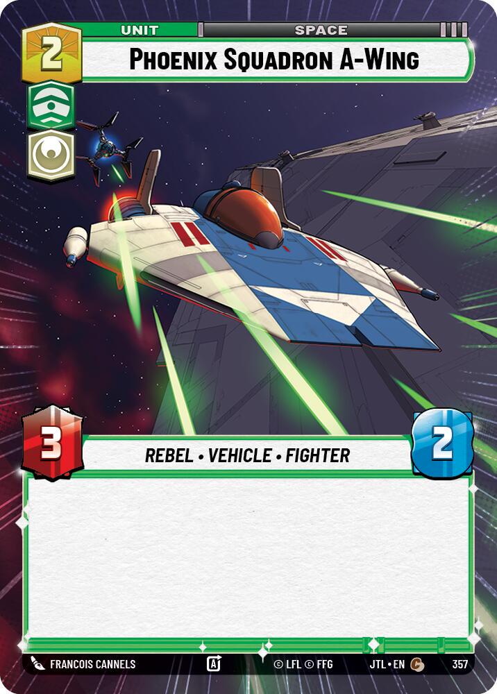 Phoenix Squadron A-Wing [Hyperspace] #357 Prices | Star Wars Unlimited ...