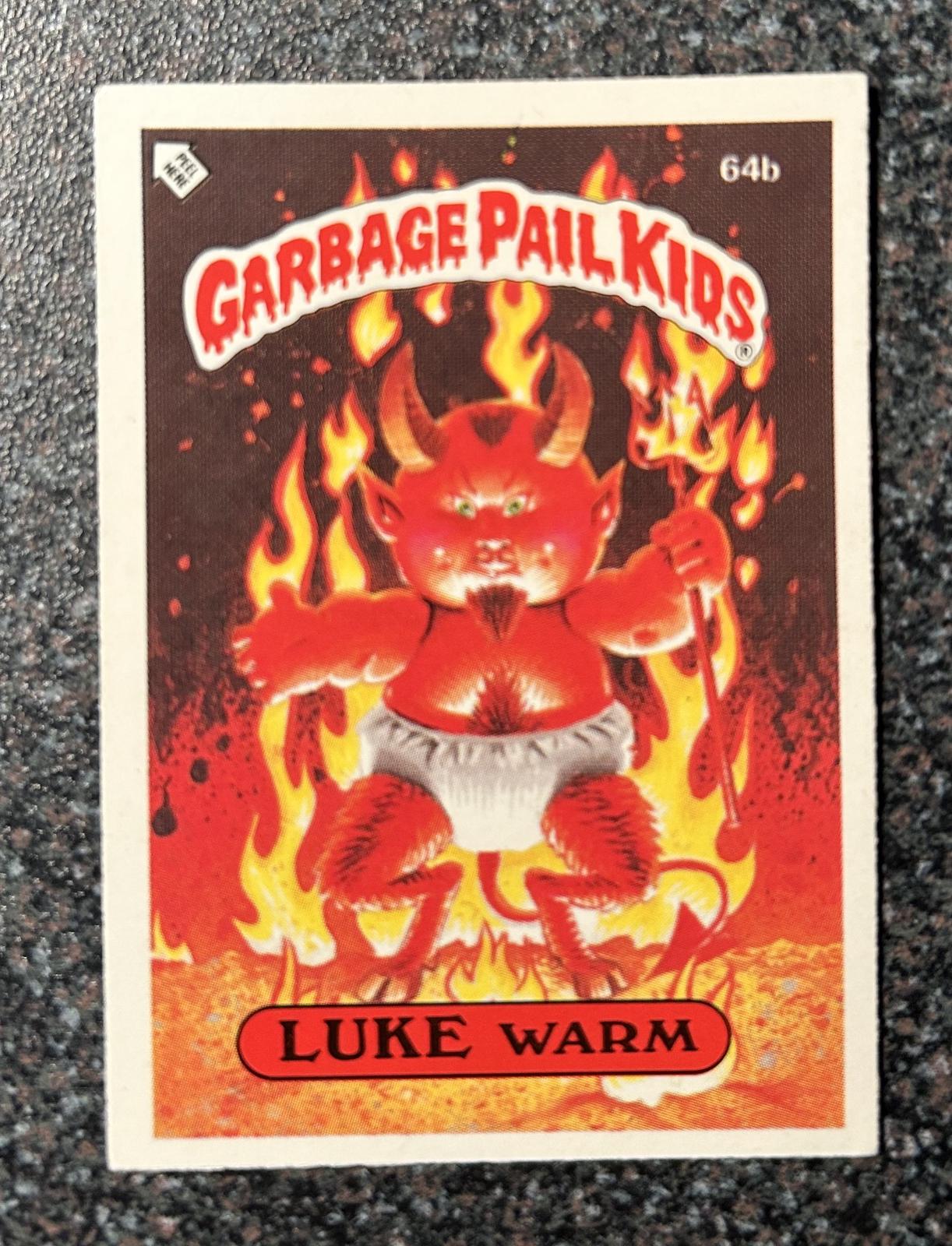 Luke Warm #64B Prices | Garbage Pail Kids 1985 Mini | GPK Cards