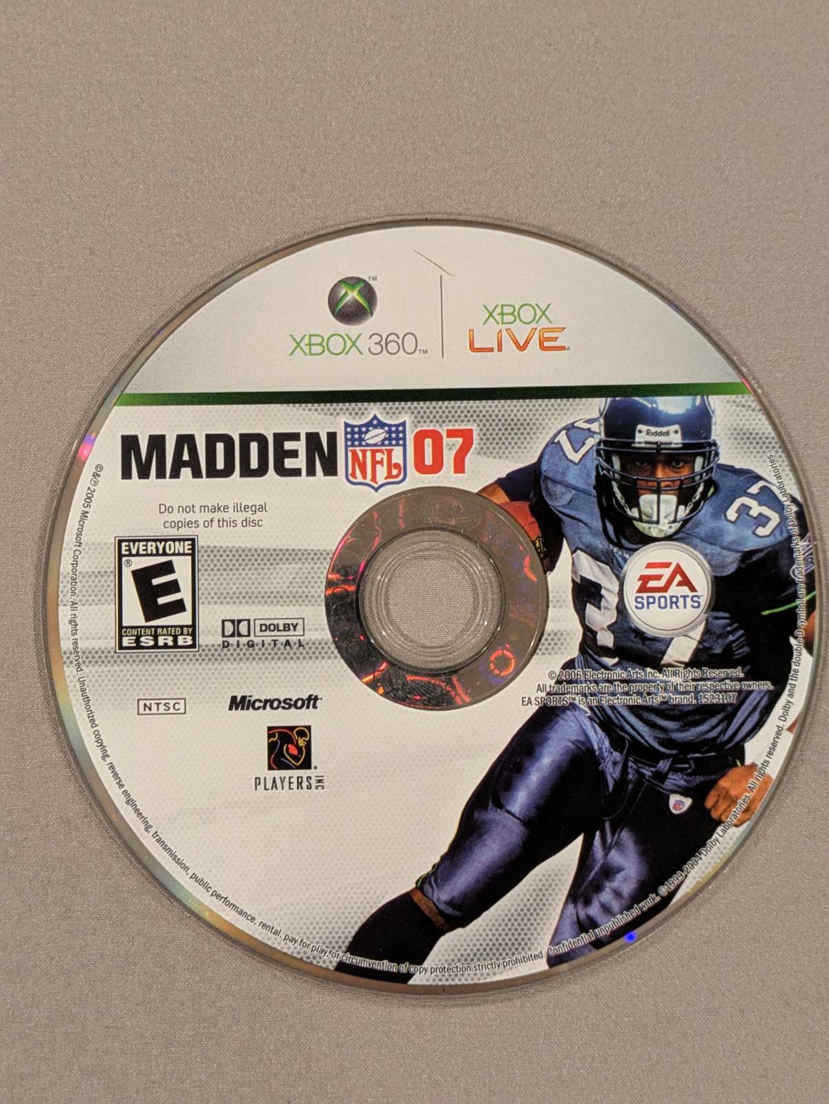 Madden 2007 Prices Xbox 360 | Compare Loose, CIB & New Prices