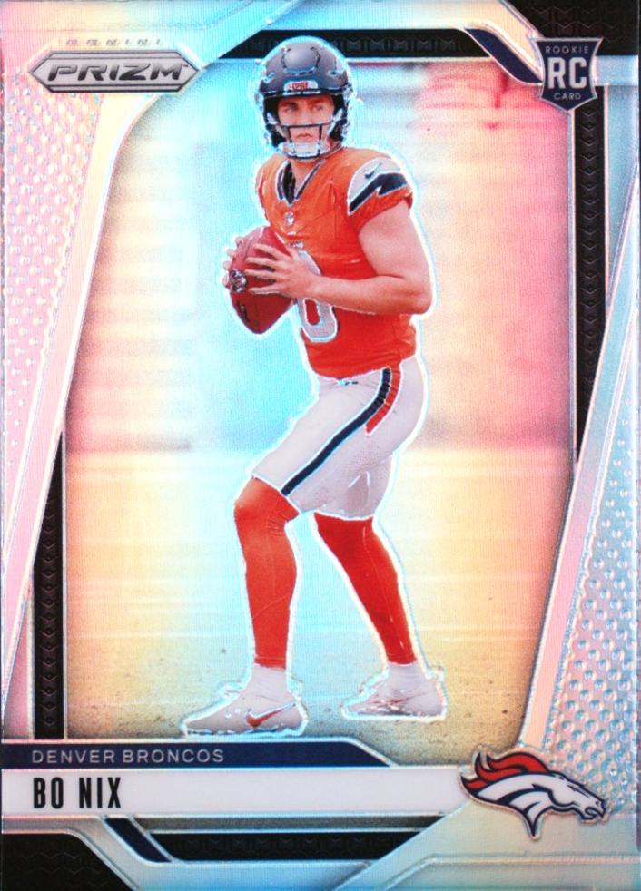 Bo Nix [Silver] #309 Prices [Rookie] | 2024 Panini Prizm | Football Cards