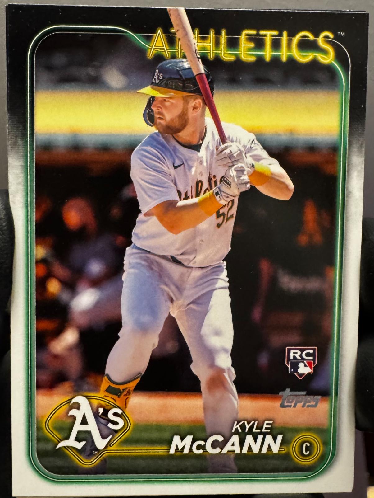 Kyle McCann #US37 Prices [Rookie] | 2024 Topps Update | Baseball Cards