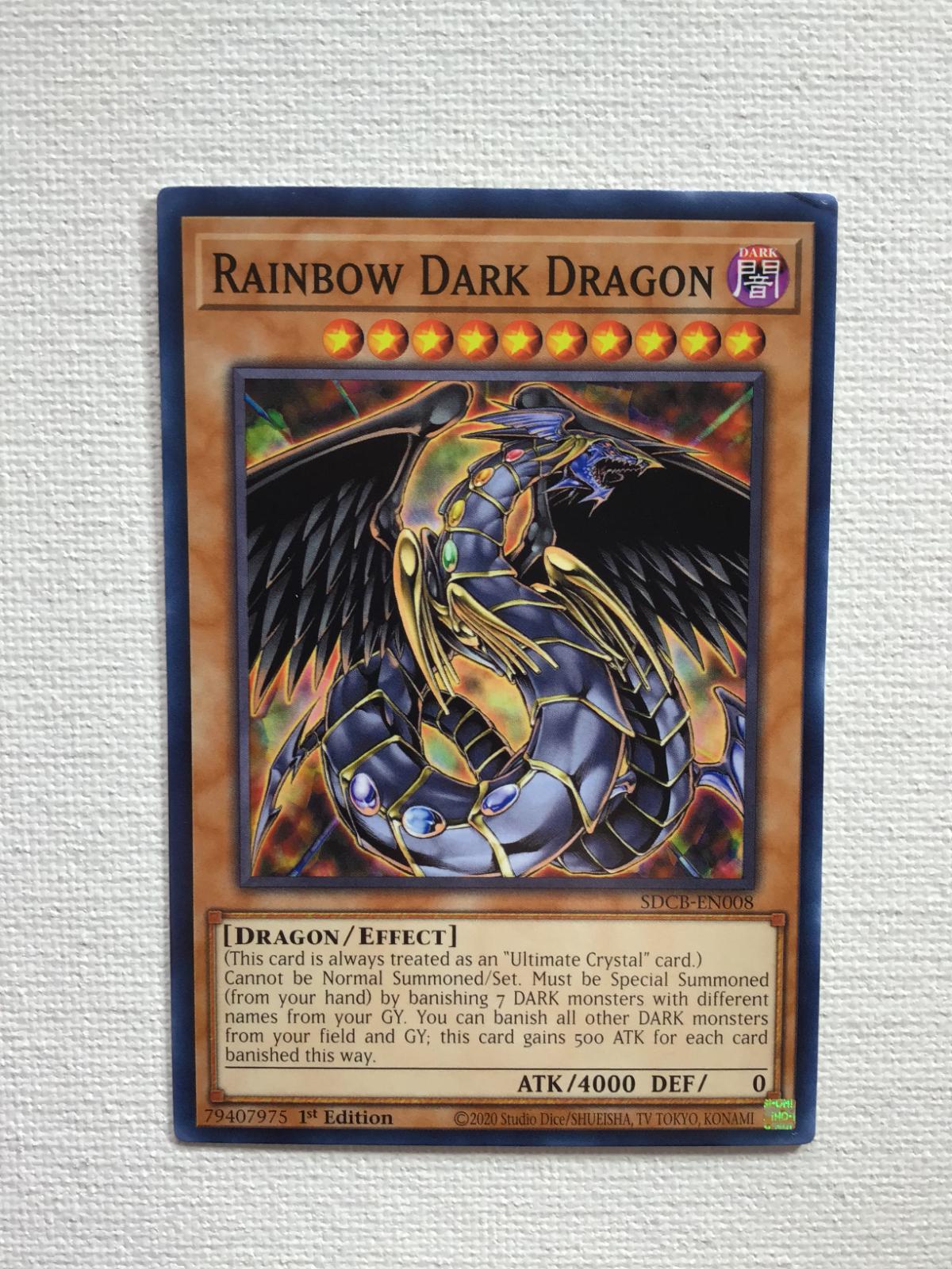 Rainbow Dark Dragon | Ungraded | YuGiOh Structure Deck: Legend Of The Crystal Beasts