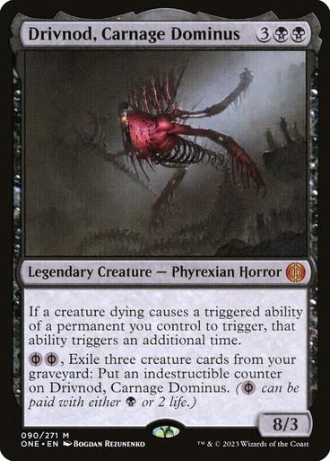 Drivnod, Carnage Dominus #90 Prices | Magic Phyrexia: All Will Be One ...