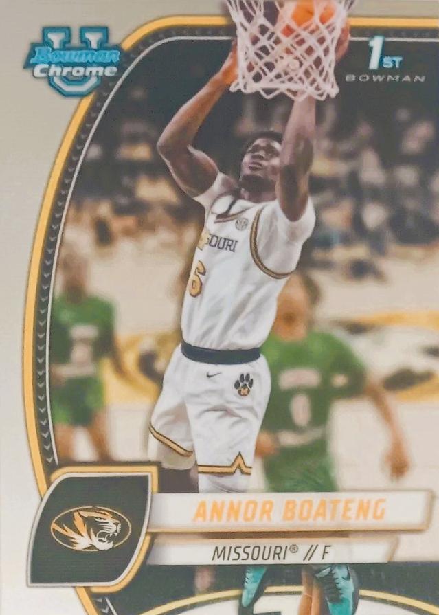 Annor Boateng #7 Prices | 2024 Bowman Chrome University | Basketball Cards