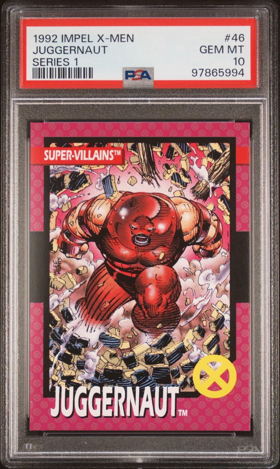 Juggernaut #46 Prices | Marvel 1992 X-Men Series 1 | Marvel Cards