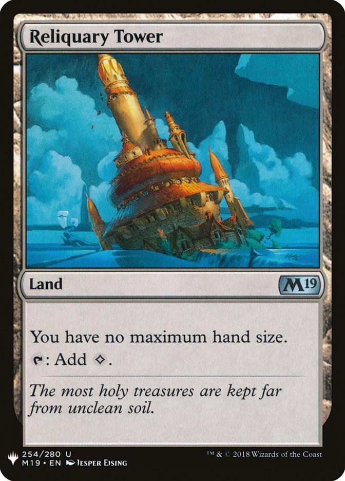 Reliquary Tower [M19] #254 Prices | Magic The List Reprints | Magic Cards
