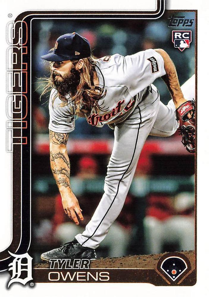 Tyler Owens #US247 Prices [Rookie] | 2025 Topps Update | Baseball Cards