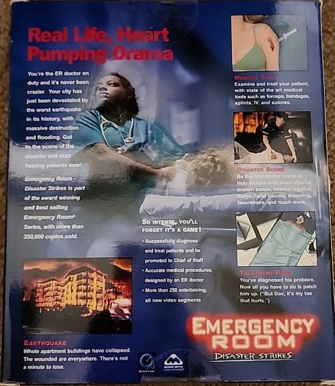 Emergency Room: Disaster Strikes Prices PC Games | Compare Loose, CIB ...