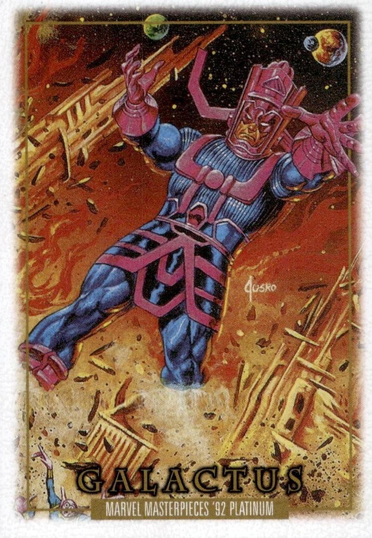 Galactus [Leather] #30 Prices | Marvel 2024 SkyBox Masterpieces ’92 ...
