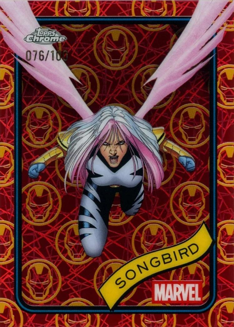 Songbird [Red Gold Lazer] #61 Prices | Marvel 2025 Topps Chrome ...