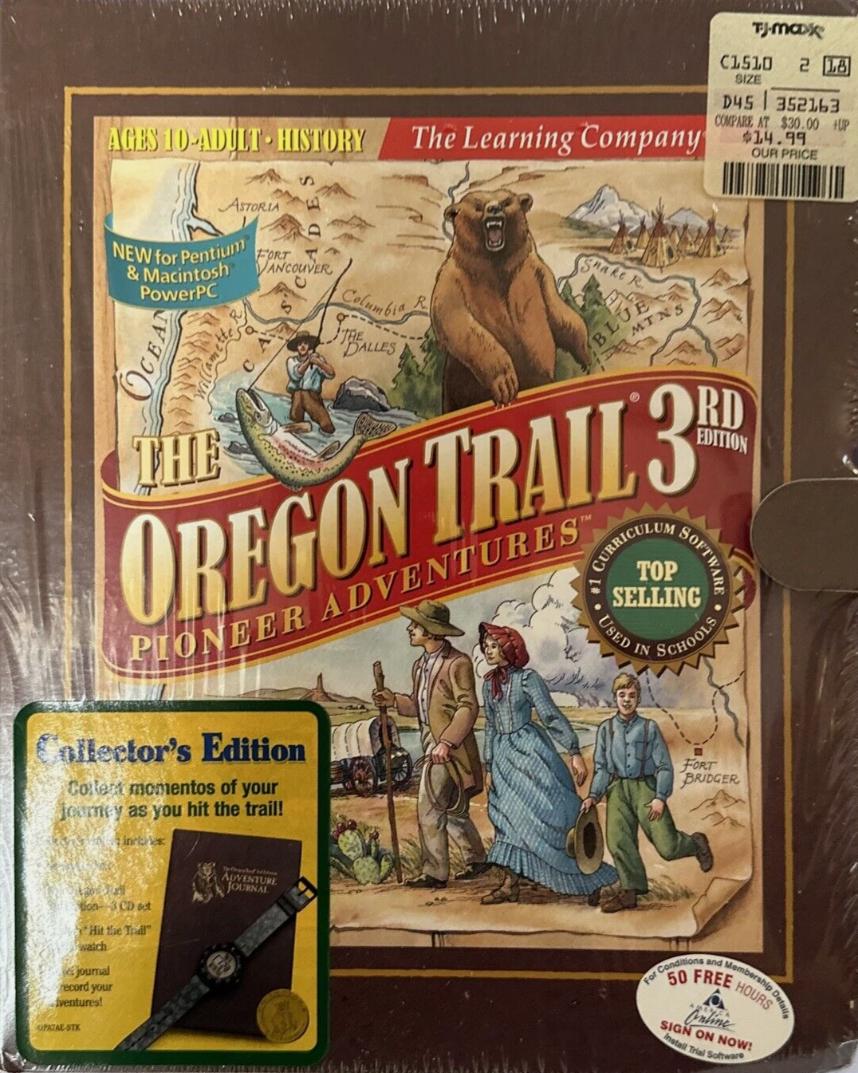 The Oregon Trail 3rd Edition Pioneer Adventures [Watch Edition] Preise ...