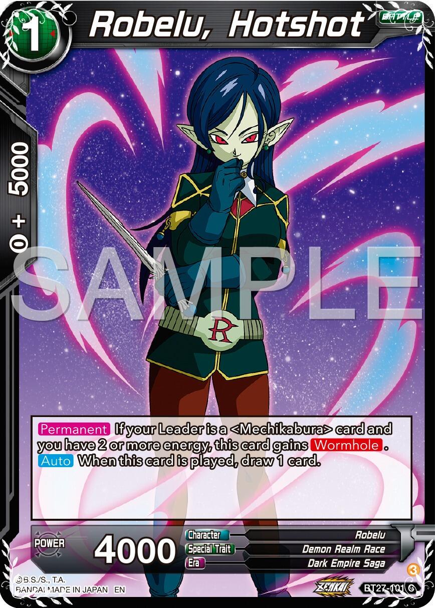 Robelu, Hotshot BT27-101 Prices | Dragon Ball Super: History of Z ...