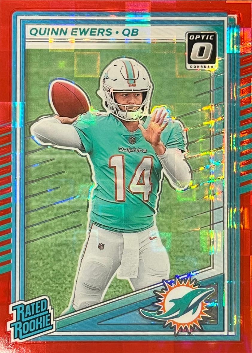 Quinn Ewers [Red Pandora Preview] #342 Prices | 2025 Panini Donruss ...