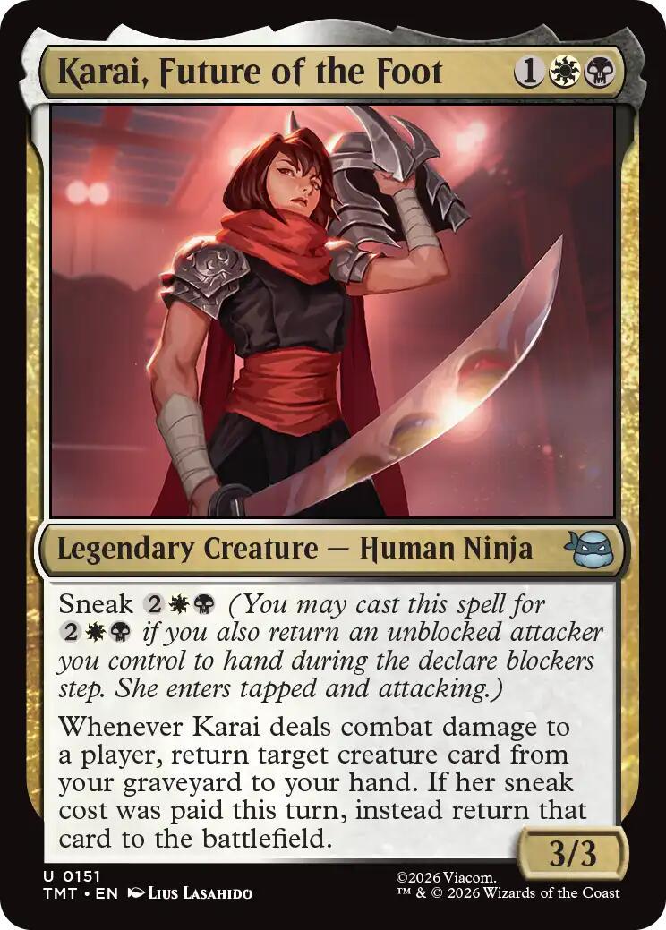 Karai, Future of the Foot #151 Prices | Magic Teenage Mutant Ninja ...