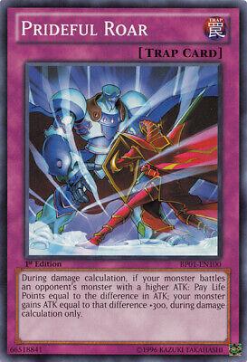 Prideful Roar [1st Edition] BP01-EN100 Prices | YuGiOh Battle Pack: Epic Dawn | YuGiOh Cards