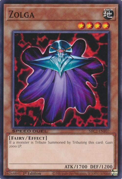 Zolga SBC2-ENF07 Prices | YuGiOh Speed Duel: Battle City Finals ...