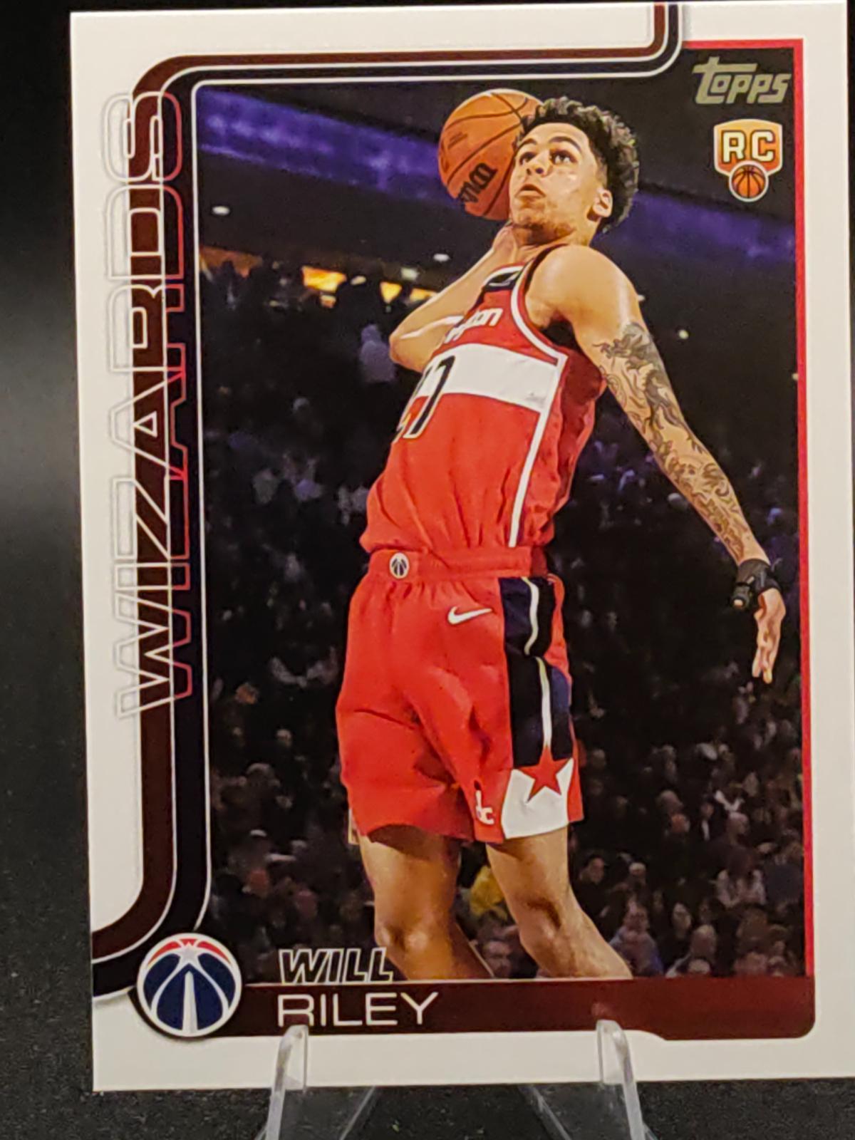 Will Riley #221 Prices [Rookie] | 2025 Topps | Basketball Cards