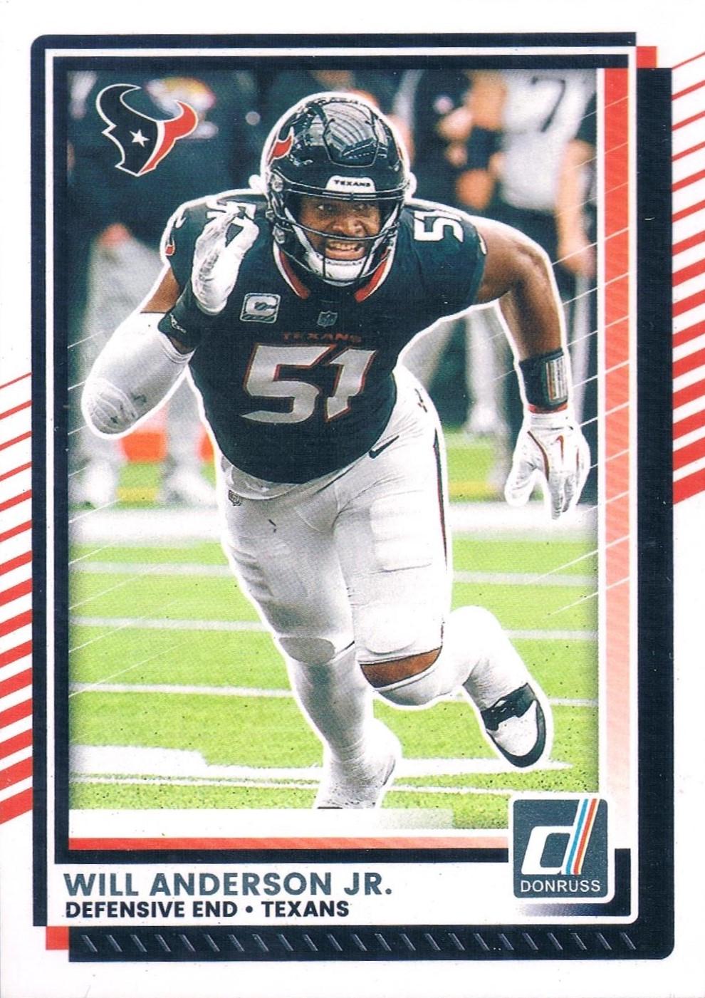 Will Anderson Jr. #62 Prices | 2025 Panini Donruss | Football Cards