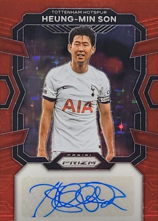 Heung-Min Son [Red Stars] #S-HMS Prices | 2023 Panini Prizm Premier ...