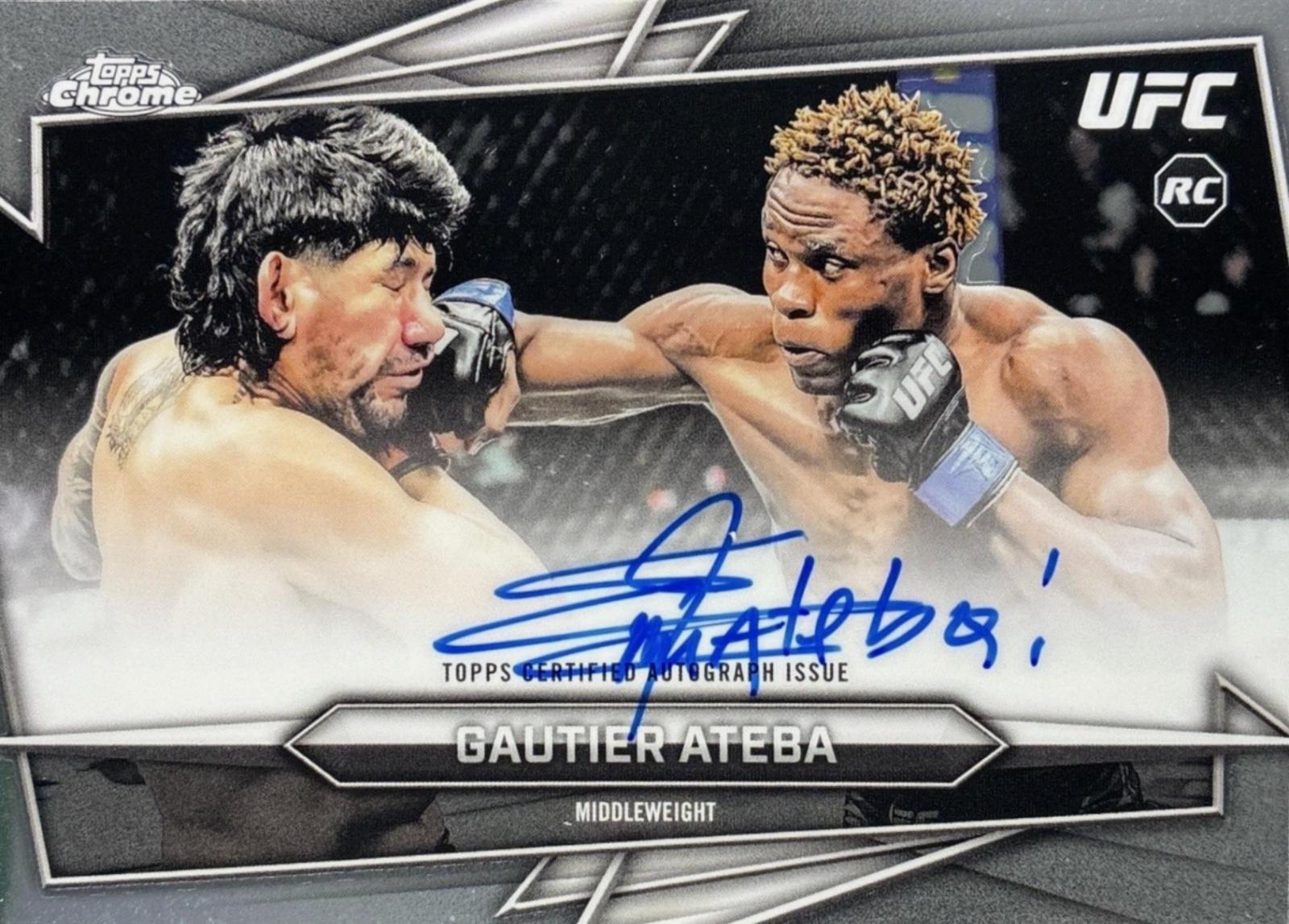 Gautier Ateba #BAV-AG Prices | 2026 Topps Chrome UFC Autograph | UFC Cards