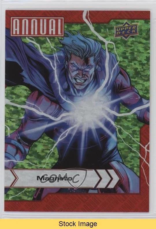 Magneto [Green Sparkle] #52 Prices | Marvel 2022 Upper Deck Annual ...
