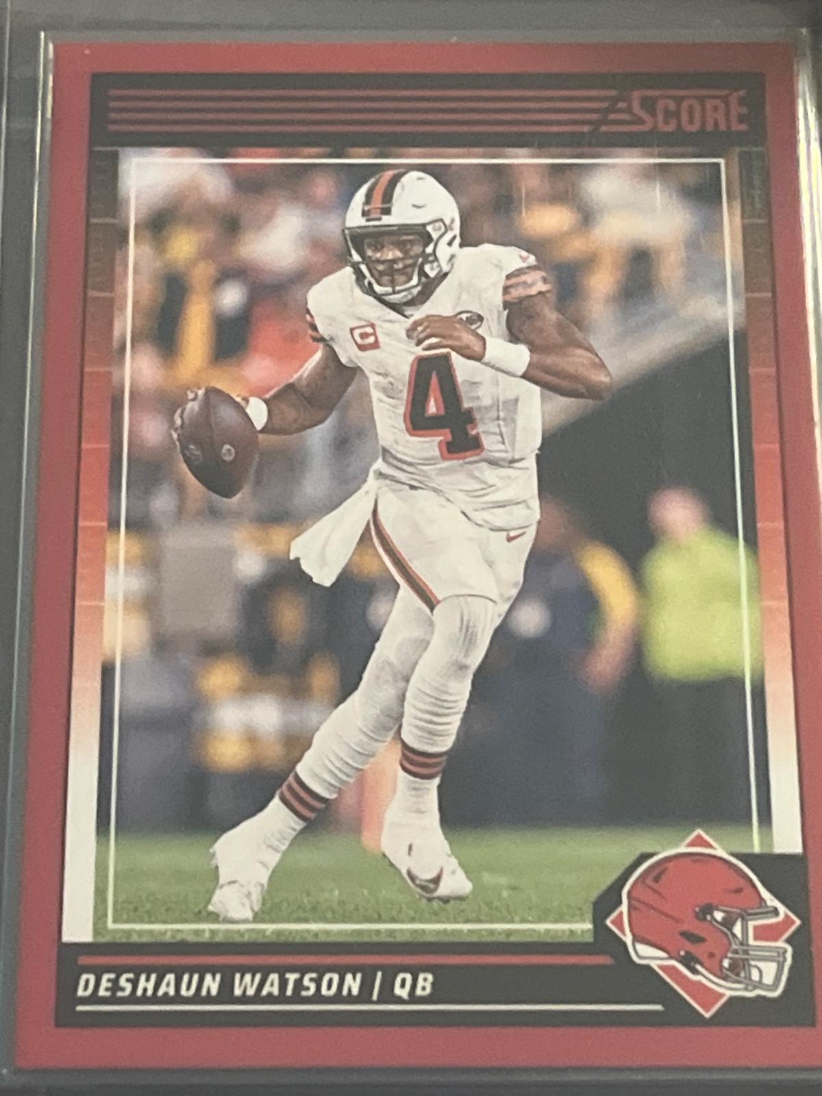 Deshaun Watson [Red] #64 Prices | 2024 Panini Score | Football Cards