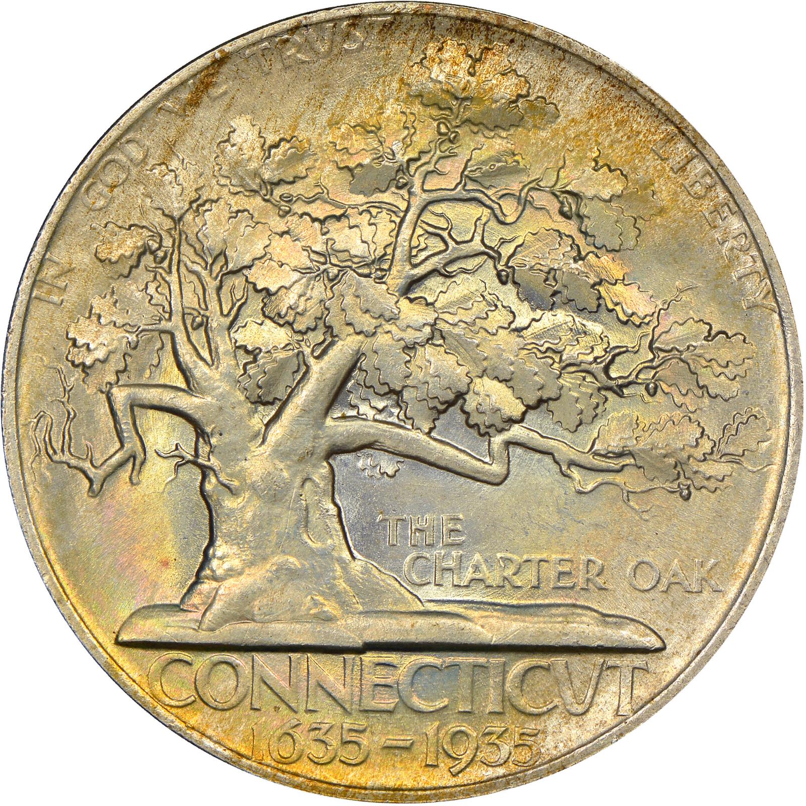 1935 [CONNECTICUT] Silver Commemorative Prices | Ungraded, NGC, PCGS Values