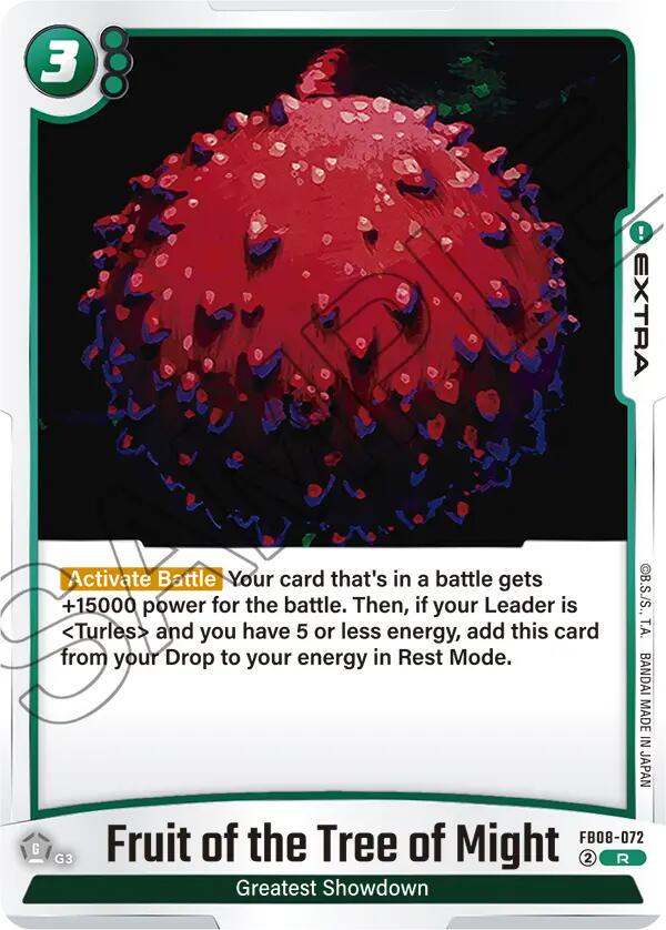 Fruit of the Tree of Might [Holo] FB08-072 Prices | Dragon Ball Super ...