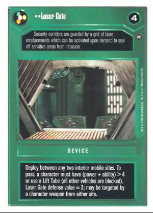 Laser Gate [Revised] Prices | Star Wars CCG A New Hope | Star Wars Cards
