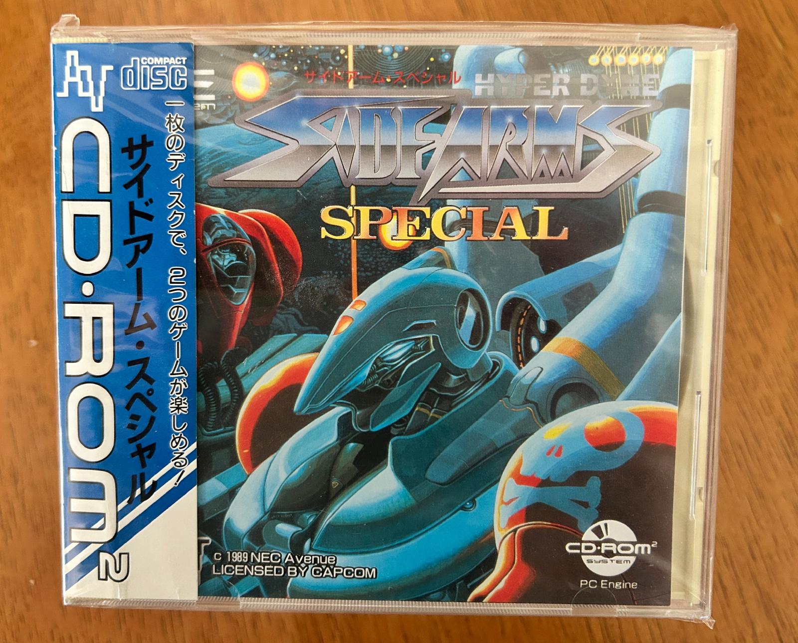 Side Arms Special | Item, Box, and Manual | JP PC Engine CD