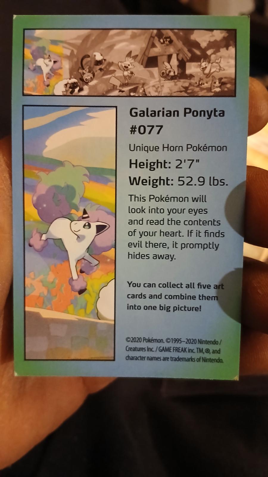 Galarian Ponyta #77 Prijzen | Pokemon Promo | Pokemon Kaarten