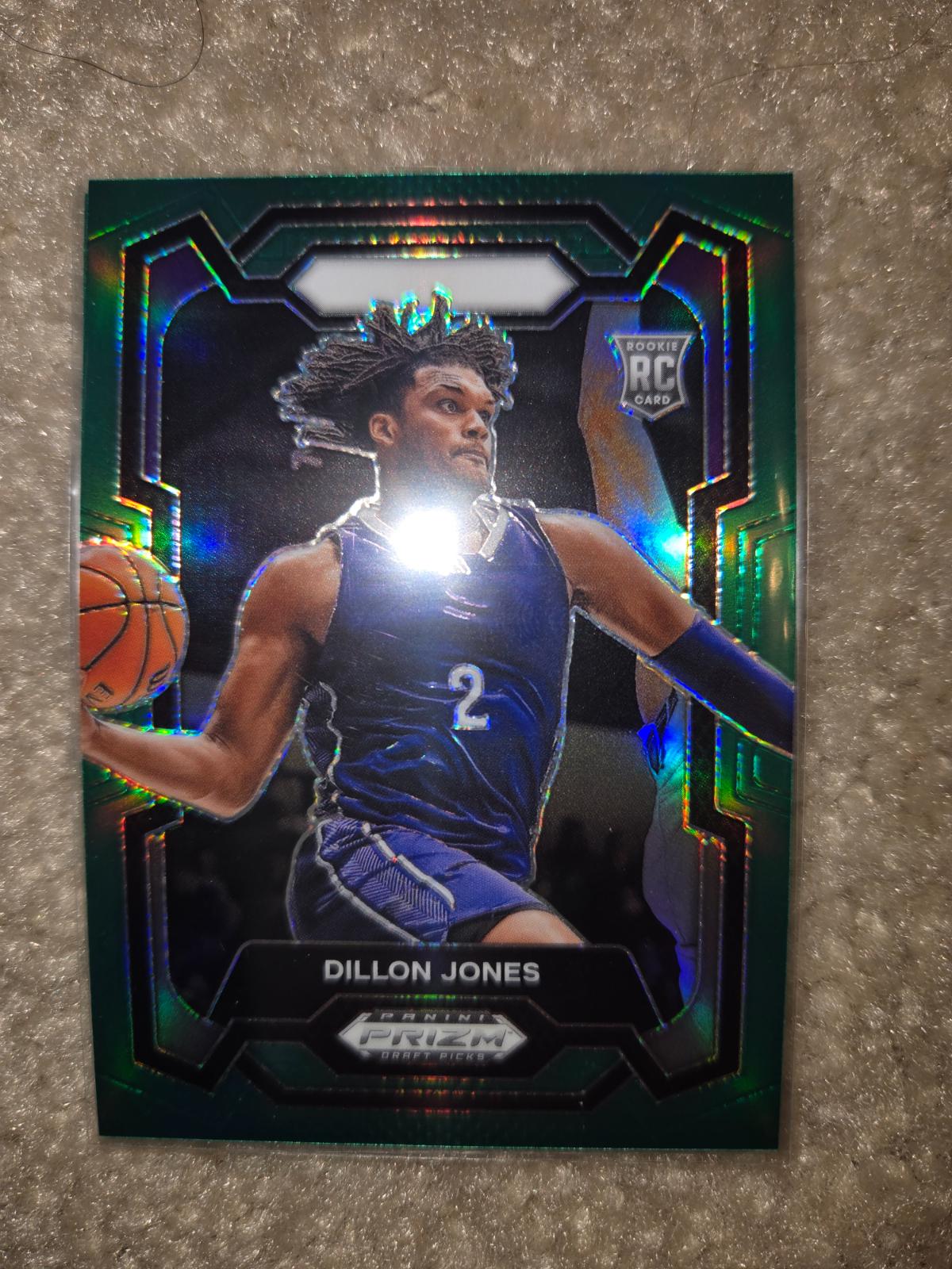 Dillon Jones [Green] #14 Prices | 2024 Prizm Draft Picks | Basketball Cards