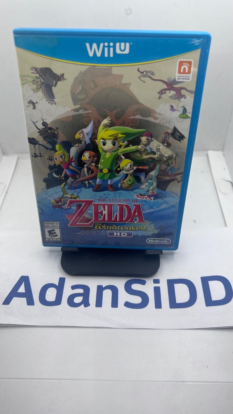 Zelda Wind Waker HD | Item, Box, and Manual | Wii U