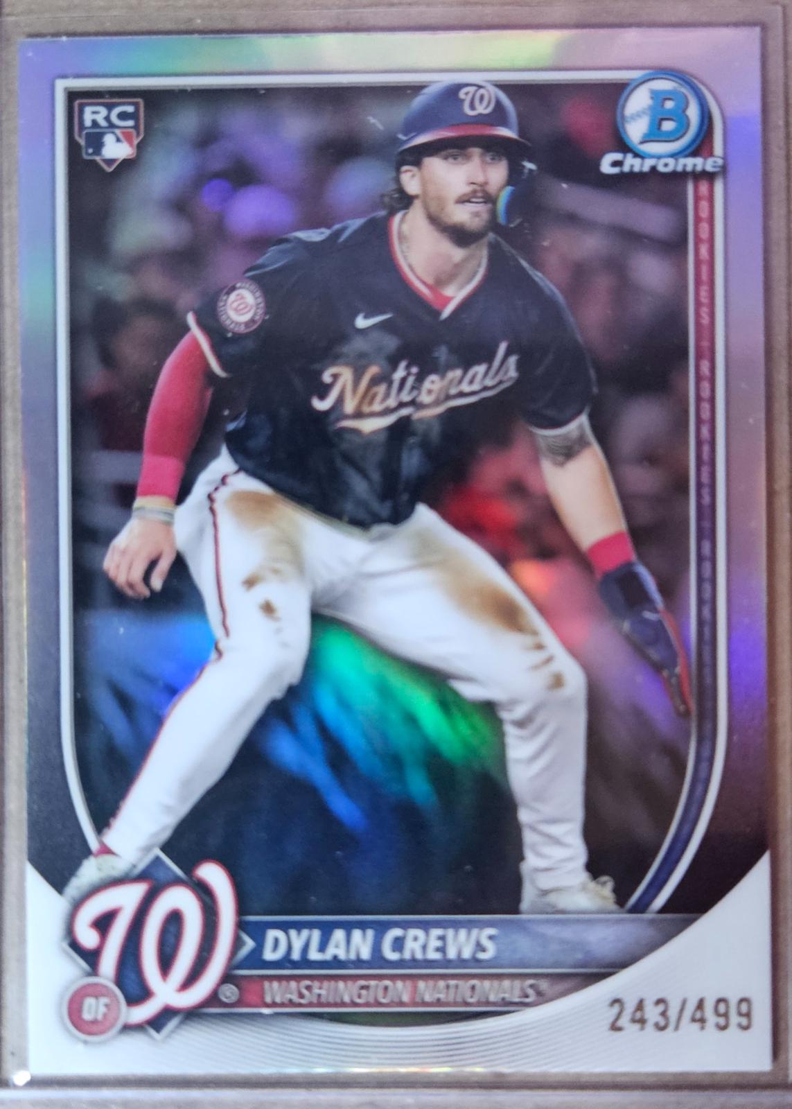 Dylan Crews [Refractor] #3 Prices | 2025 Bowman Chrome | Baseball Cards