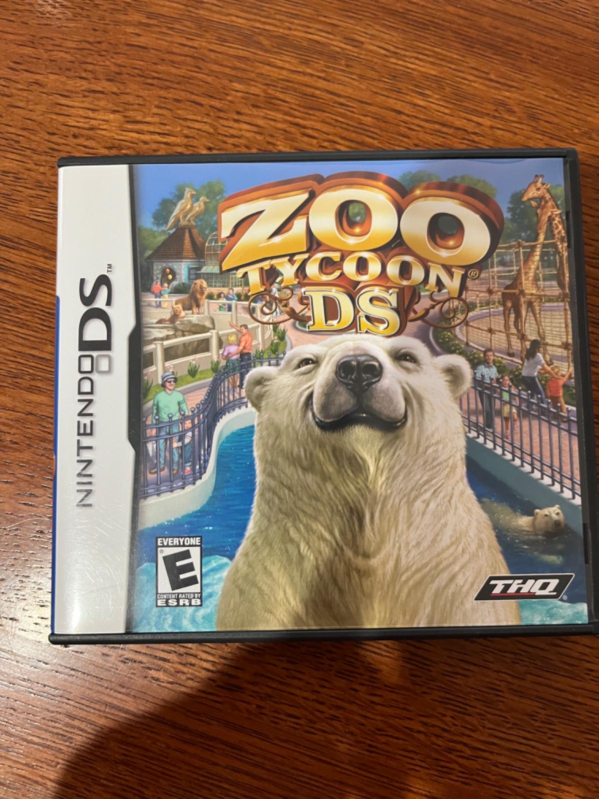 Zoo Tycoon | Box and Manual only | Nintendo DS