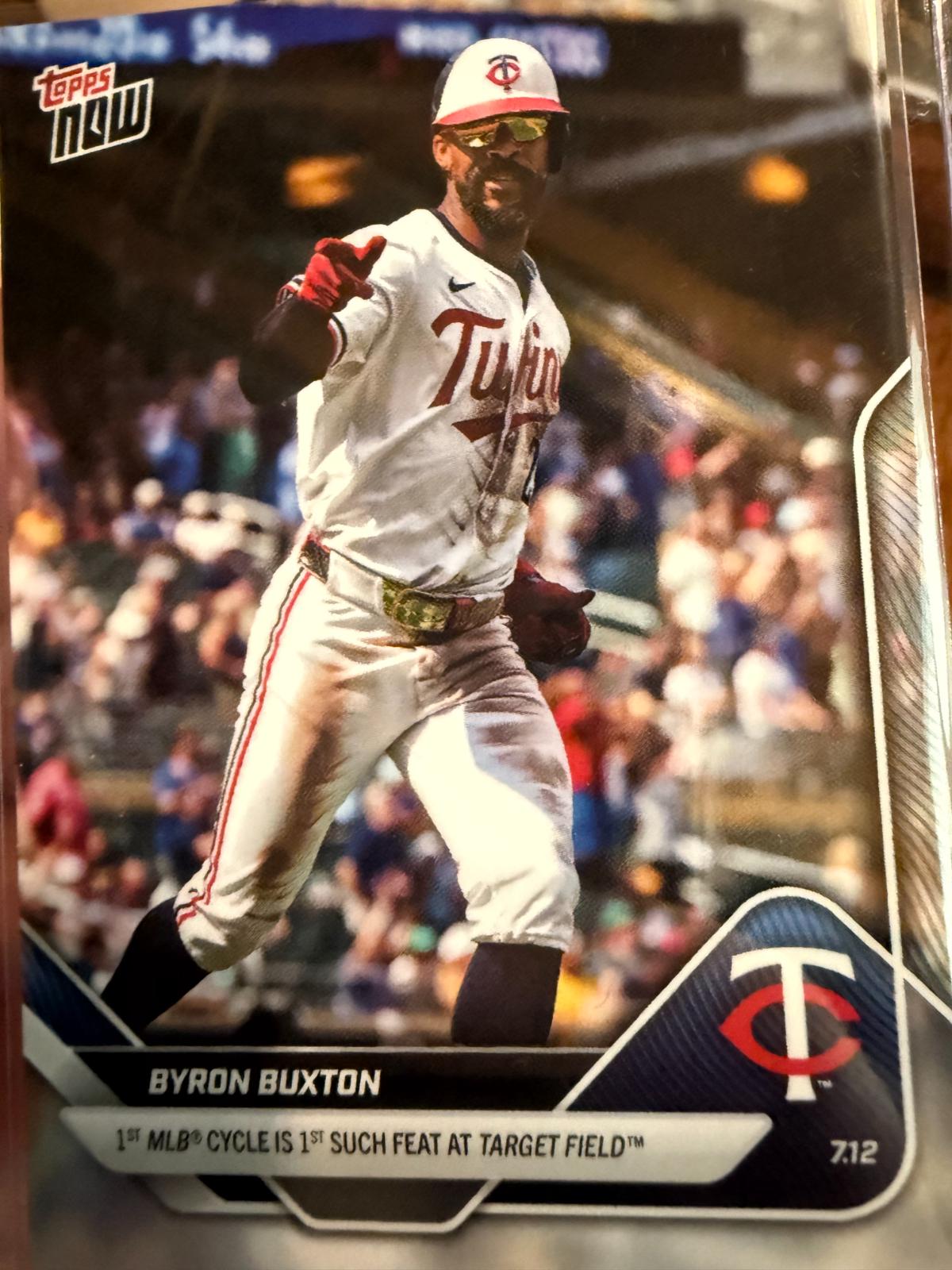 Byron Buxton #417 Prices | 2025 Topps Now | Baseball Cards