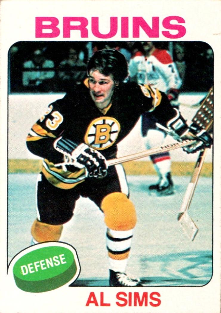 Al Sims #136 Prices | 1975 Topps | Hockey Cards