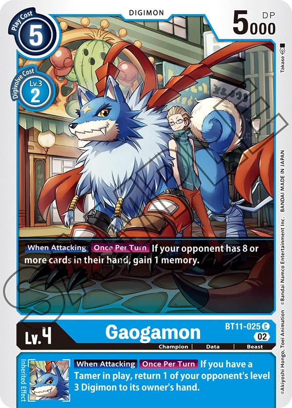 Gaogamon #BT11-025 Prices | Digimon Dimensional Phase | Digimon Cards