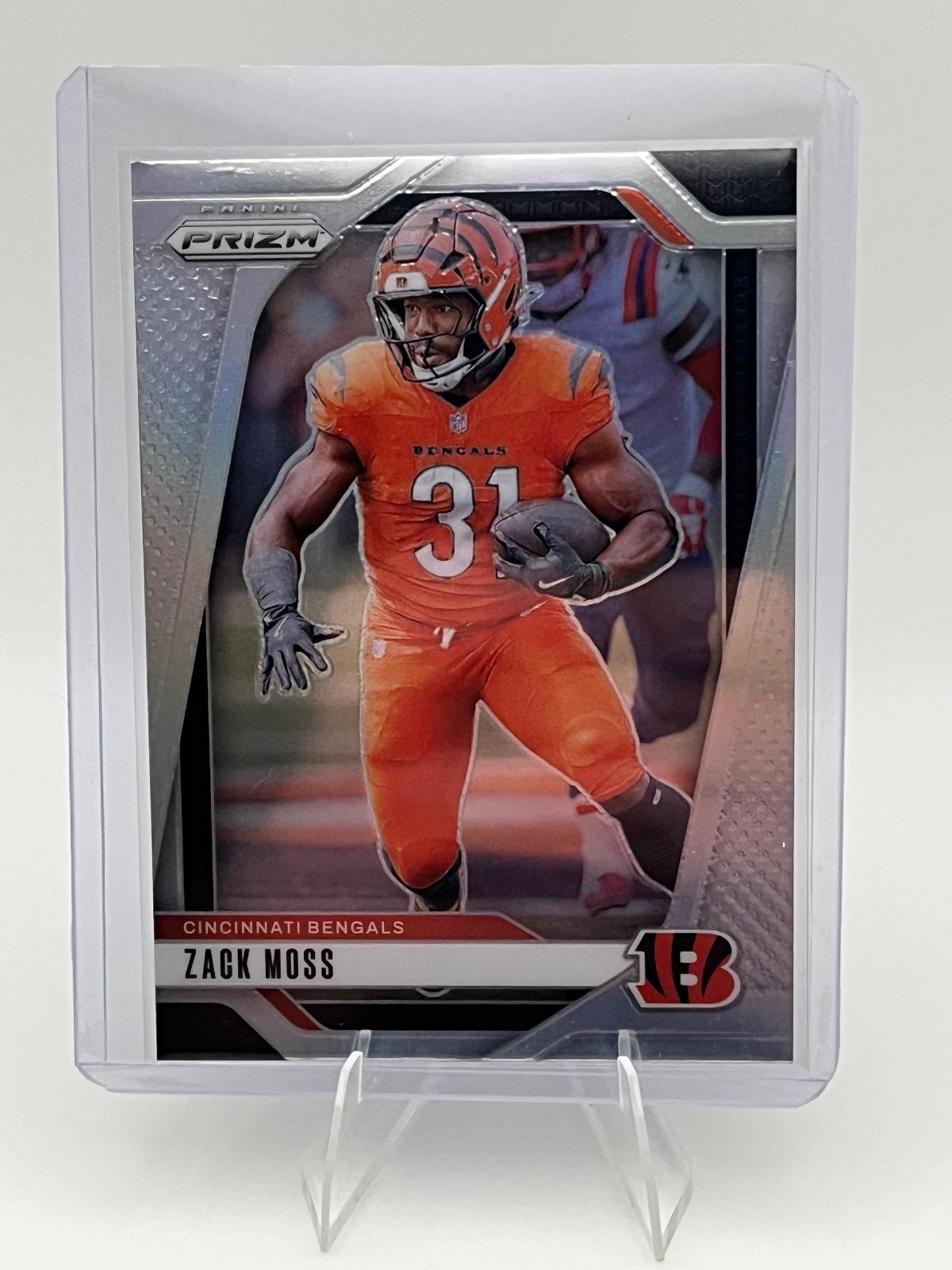 Zack Moss [Silver] #56 Prices | 2024 Panini Prizm | Football Cards