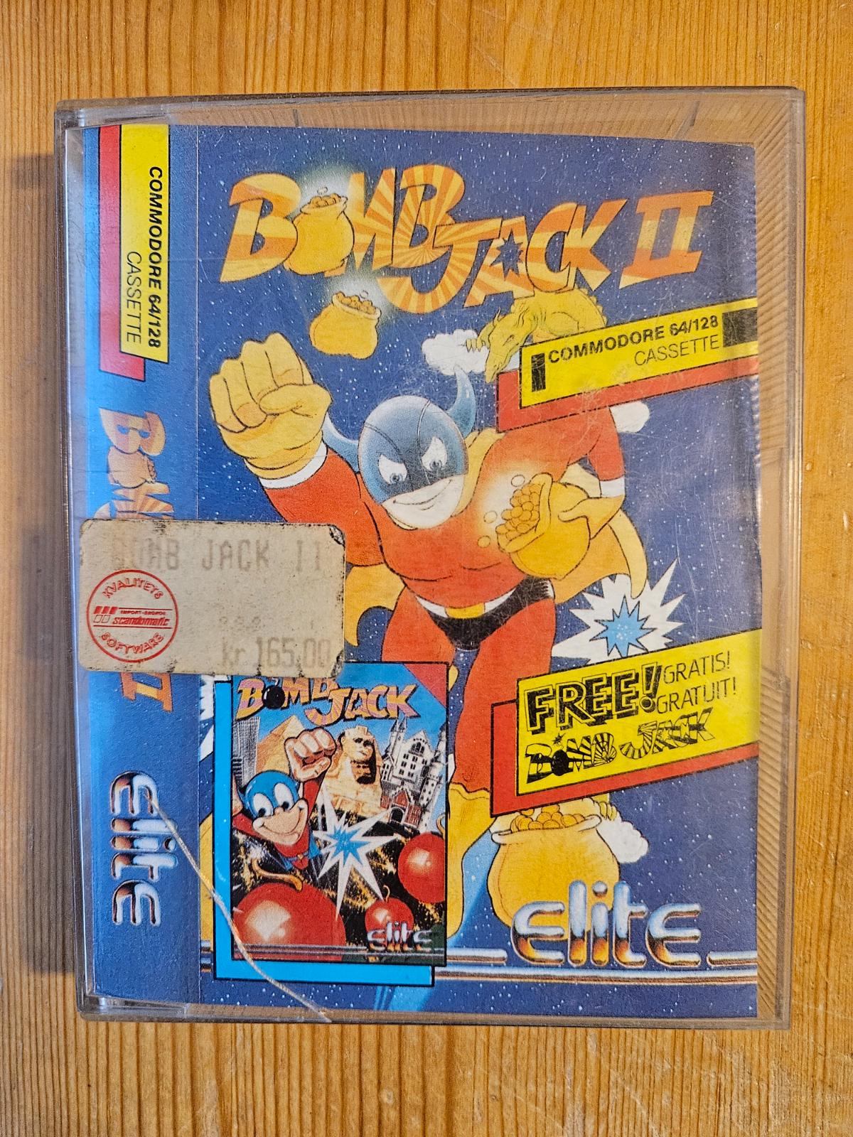 Bomb Jack II [Cassette] Prices Commodore 64 | Compare Loose, CIB & New ...