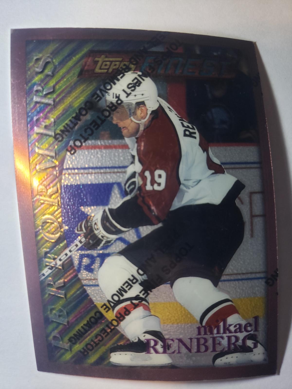 Mikael Renberg [Refractor W/Coating] #120 Prices | 1995 Finest | Hockey ...