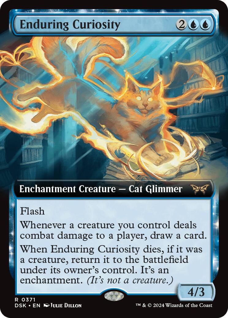 Enduring Curiosity #371 Prices | Magic Duskmourn: House of Horror ...