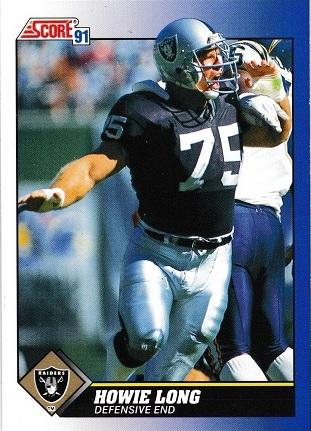Howie Long #75 Prices | 1991 Score | Football Cards