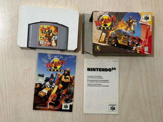 Blast Corps | Item, Box, and Manual | Nintendo 64