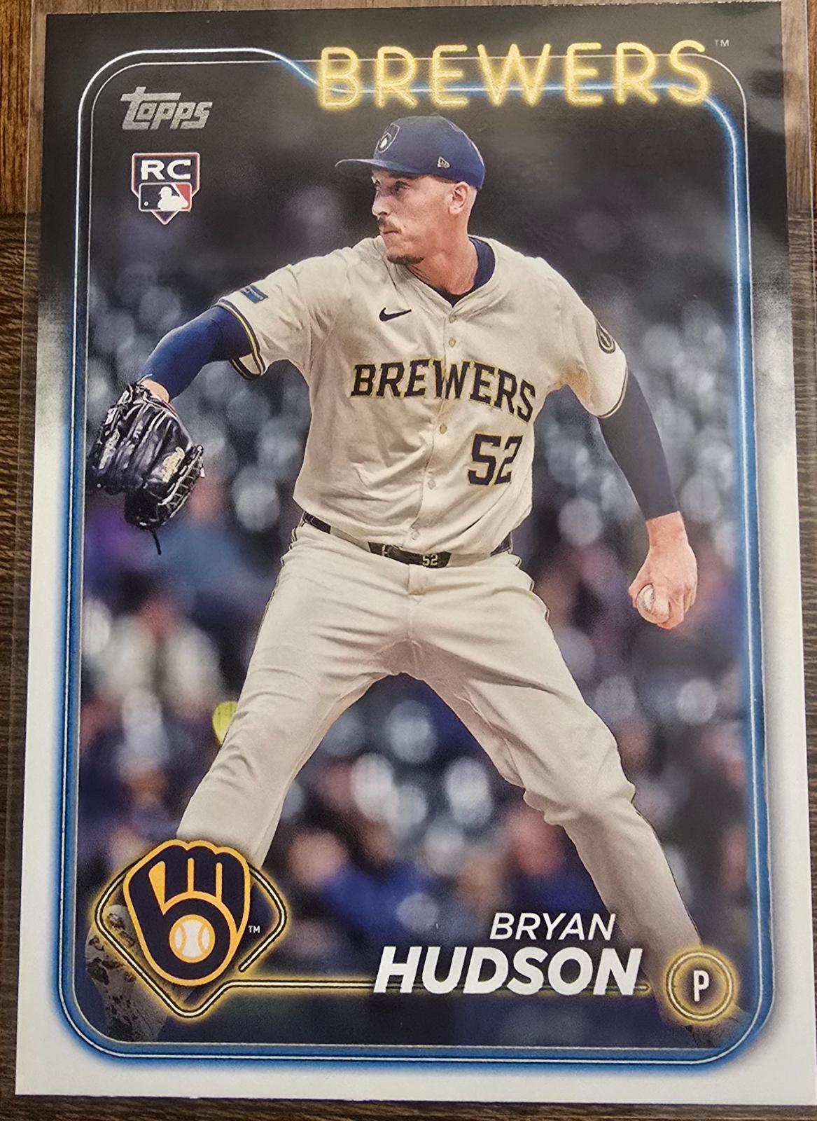 Bryan Hudson #US105 Prices [Rookie] | 2024 Topps Update | Baseball Cards